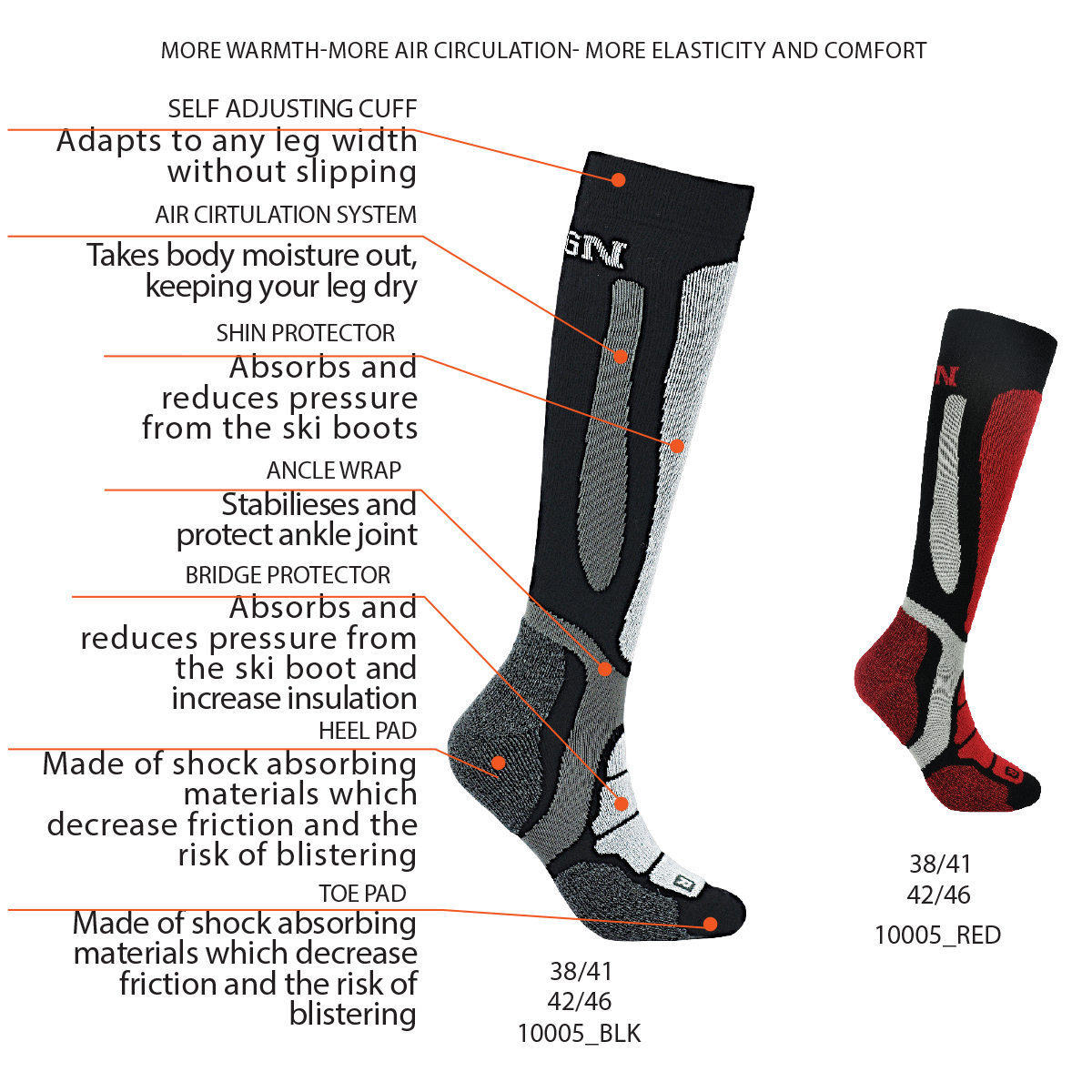 SKI SOCKS | NGN Spirit of Norway