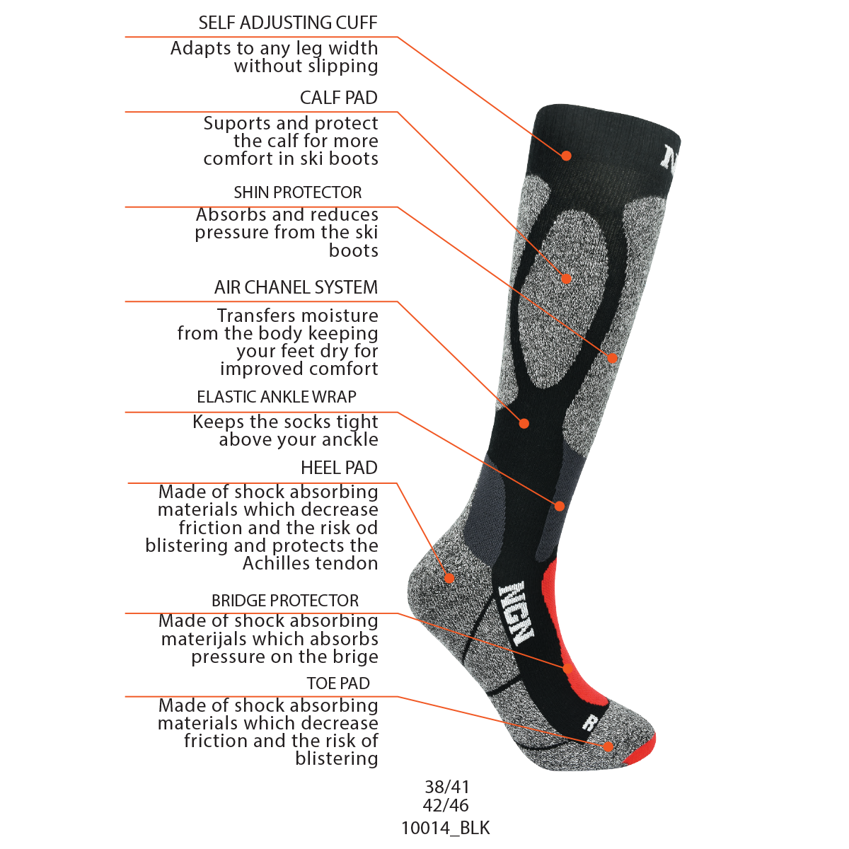 SKI SOCKS | NGN Spirit of Norway